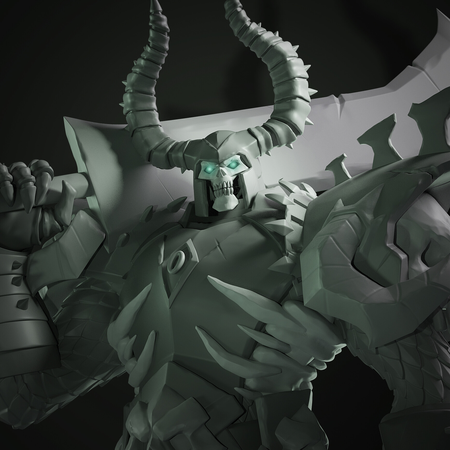 ArtStation - The Necrolord. HighPoly