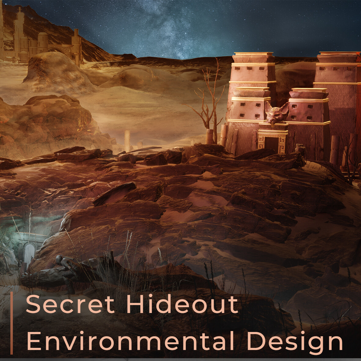 ArtStation - Secret Hideout - Environmental Design