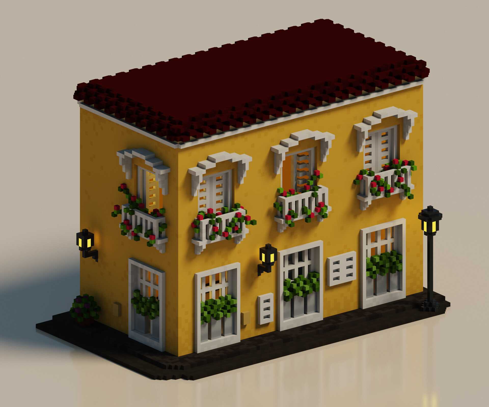 ArtStation - Spanish Style Building