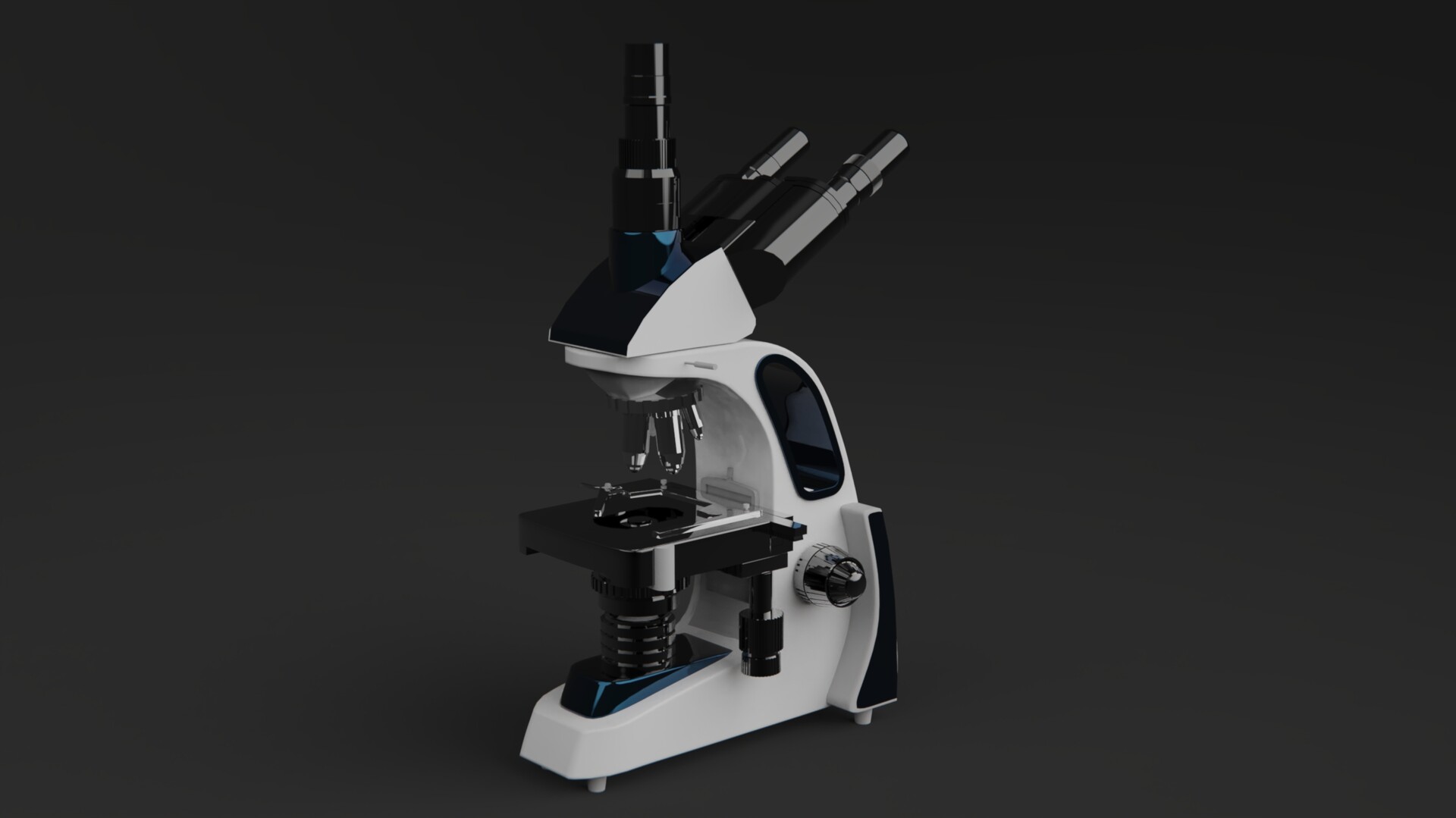 ArtStation - SWIFT SW380T Microscope 40X-2500X.