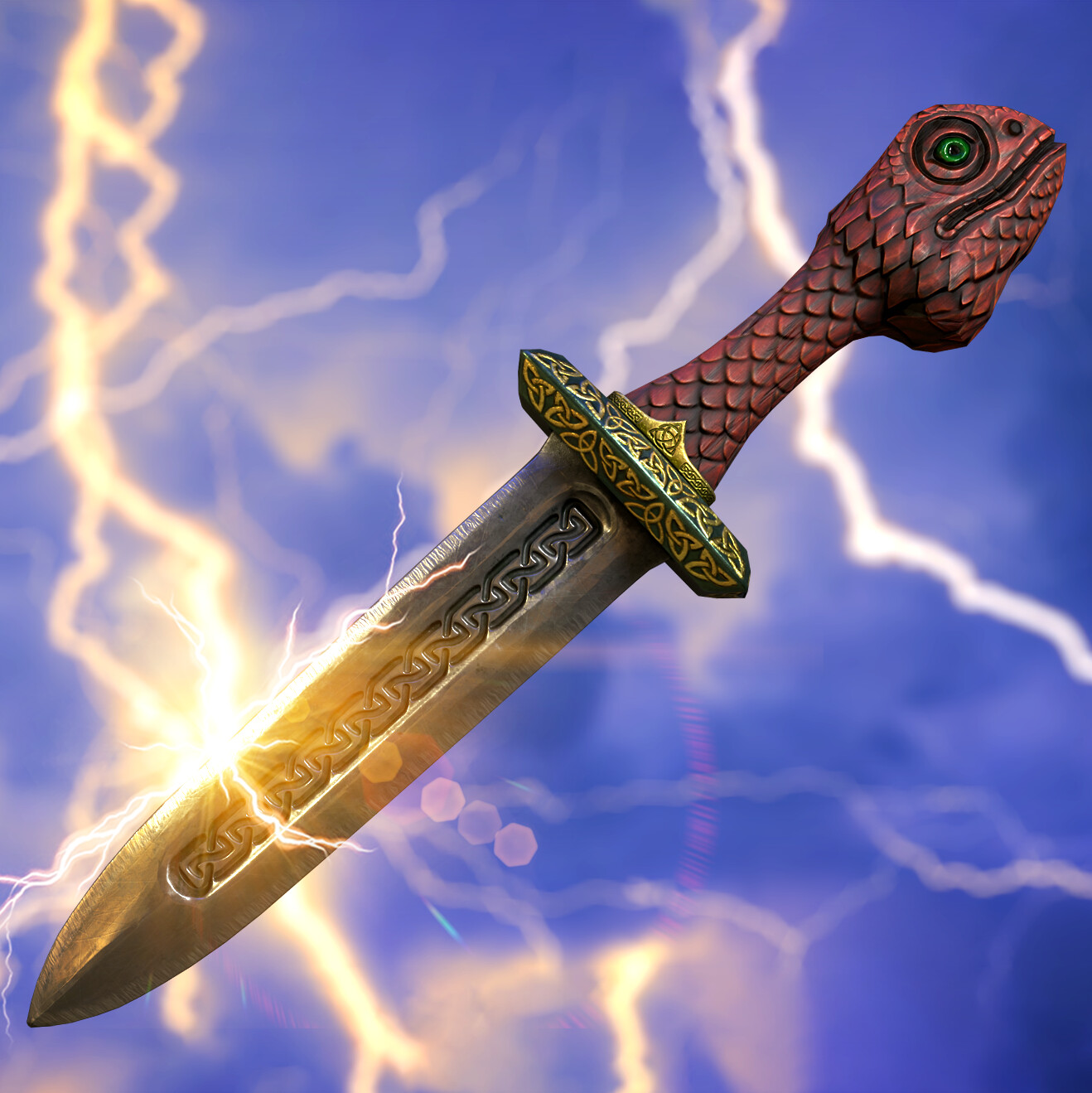 ArtStation - Lizard Dagger