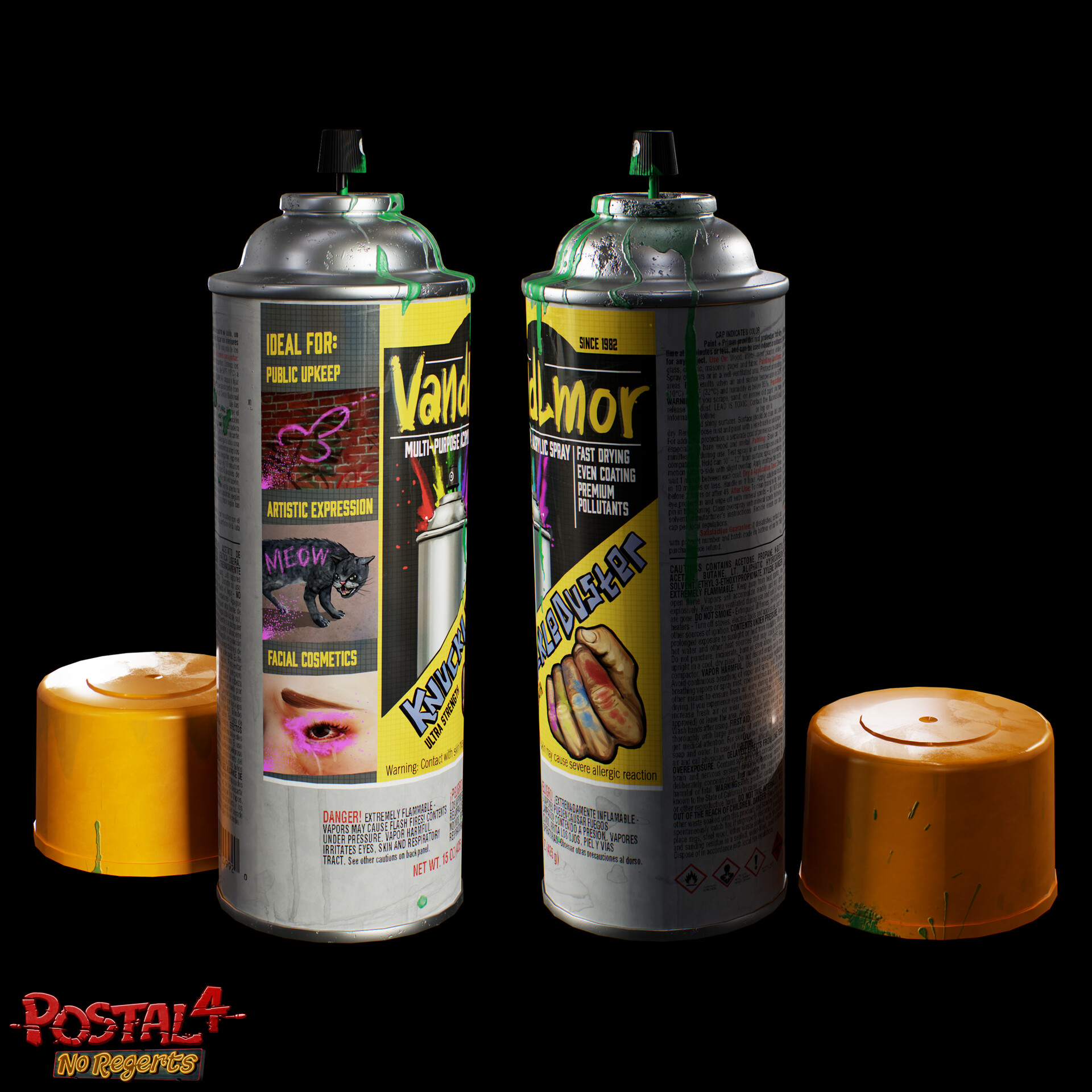 ArtStation - Paint spray - Postal 4