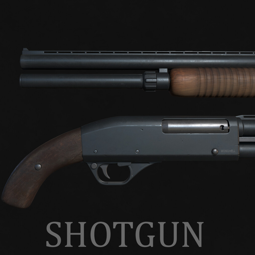 ArtStation - SHOTGUN | MP133