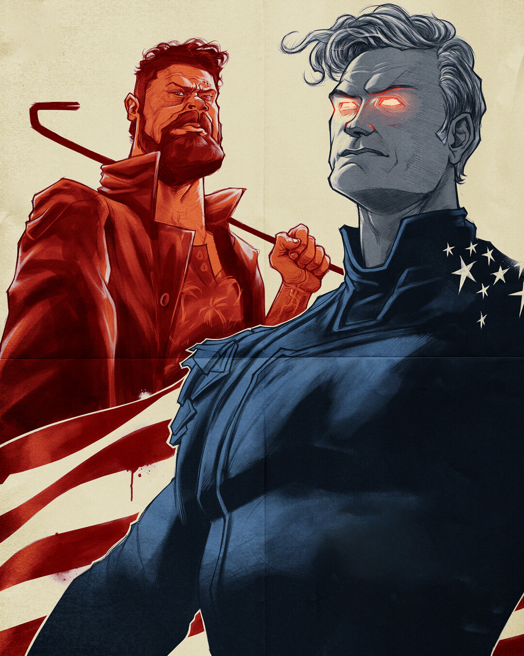 ArtStation - THE BOYS | BUTCHER & HOMELANDER