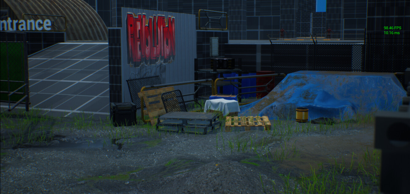 ArtStation - Detailing Final Level Block-out