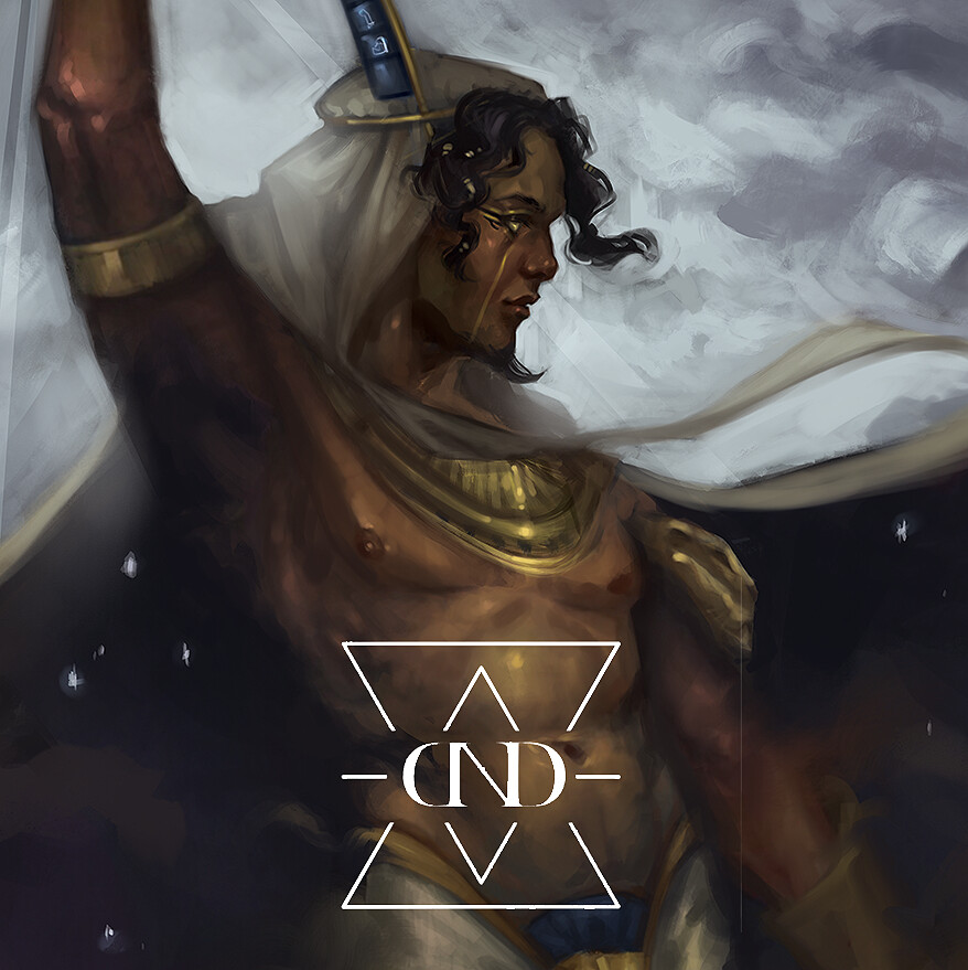 ArtStation - Shu - God of Air | DND Charity Zine