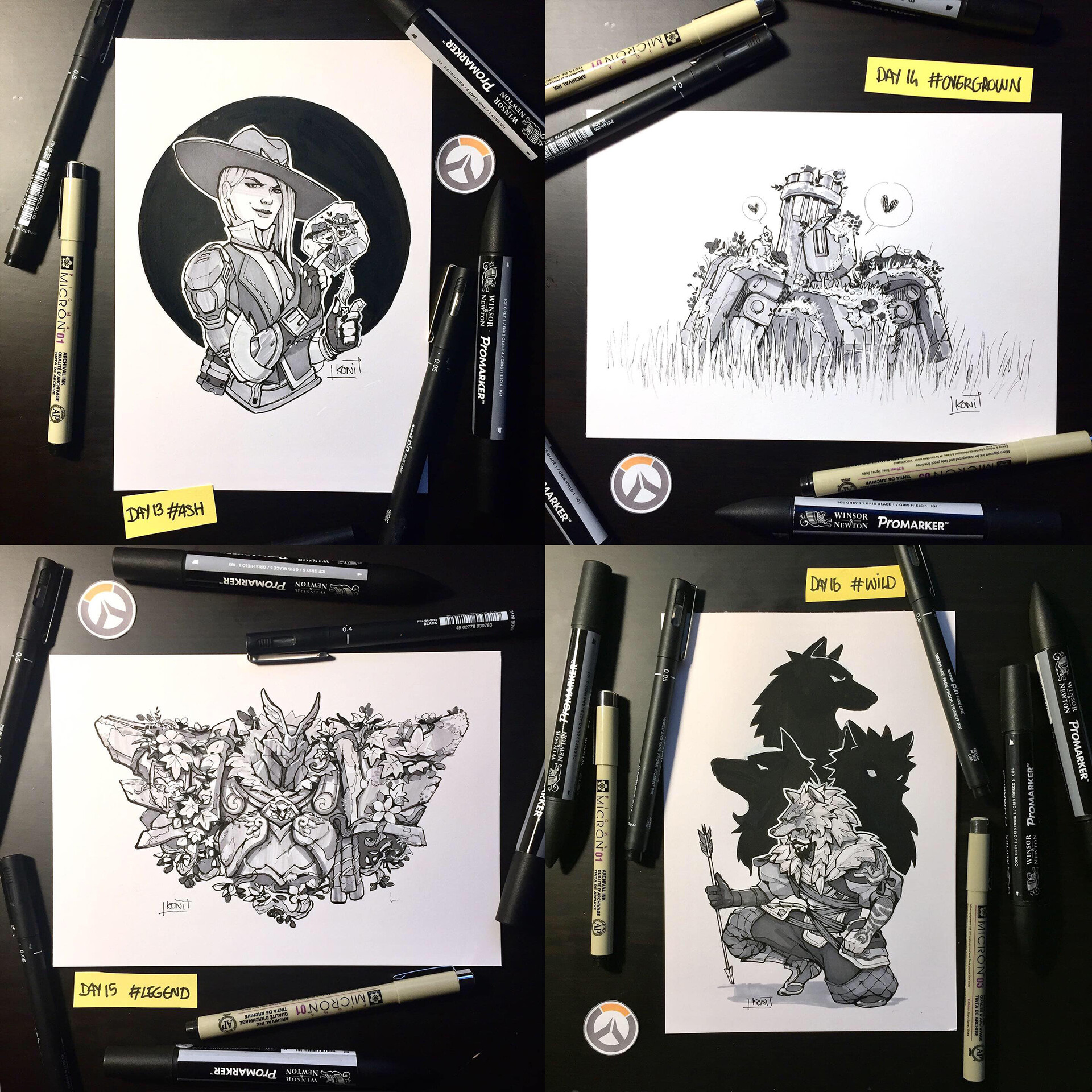 Art of Koni - Concept Artist & Illustrator - - Konitober 2019