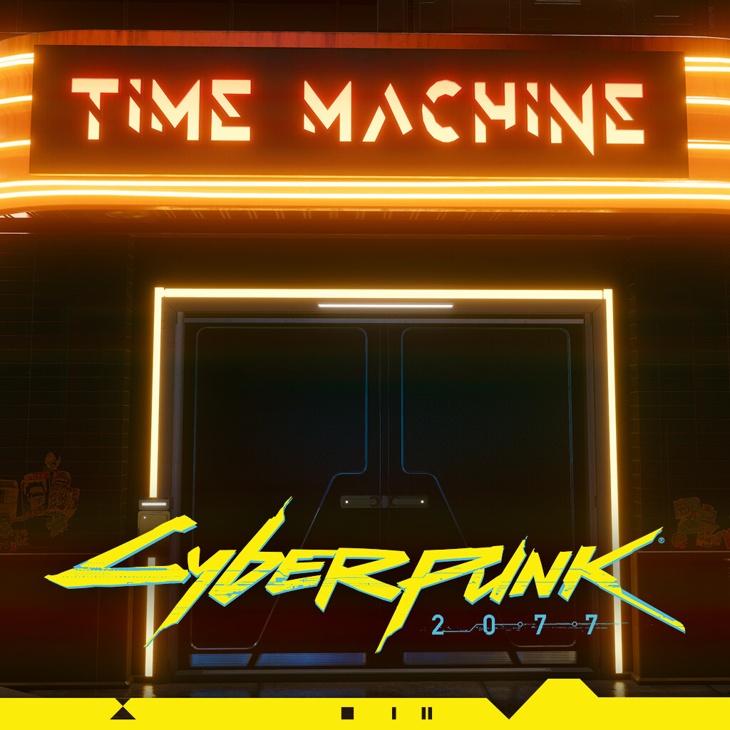 ArtStation - Cyberpunk 2077 - Time Machine