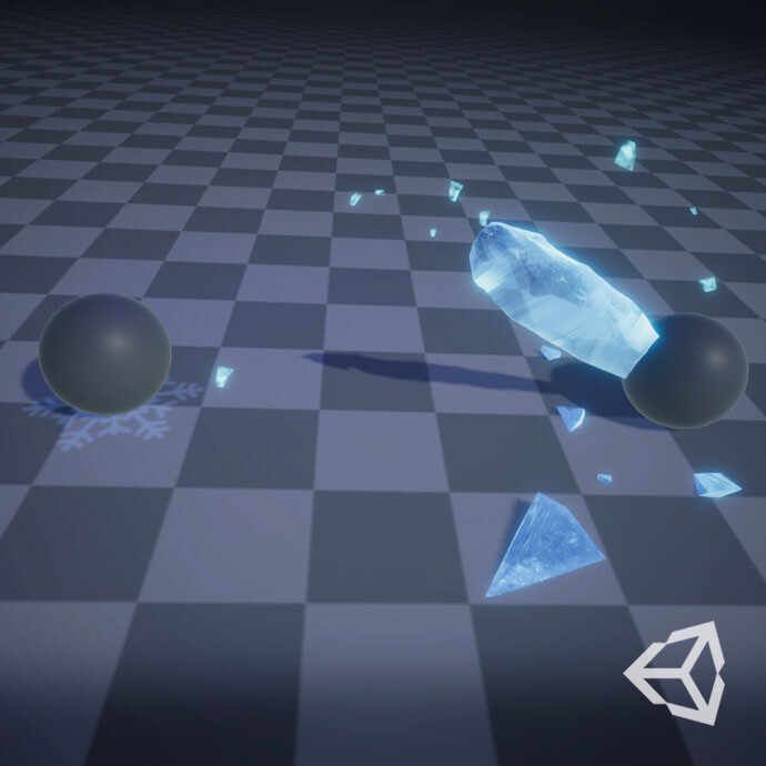 ArtStation - Ice attack