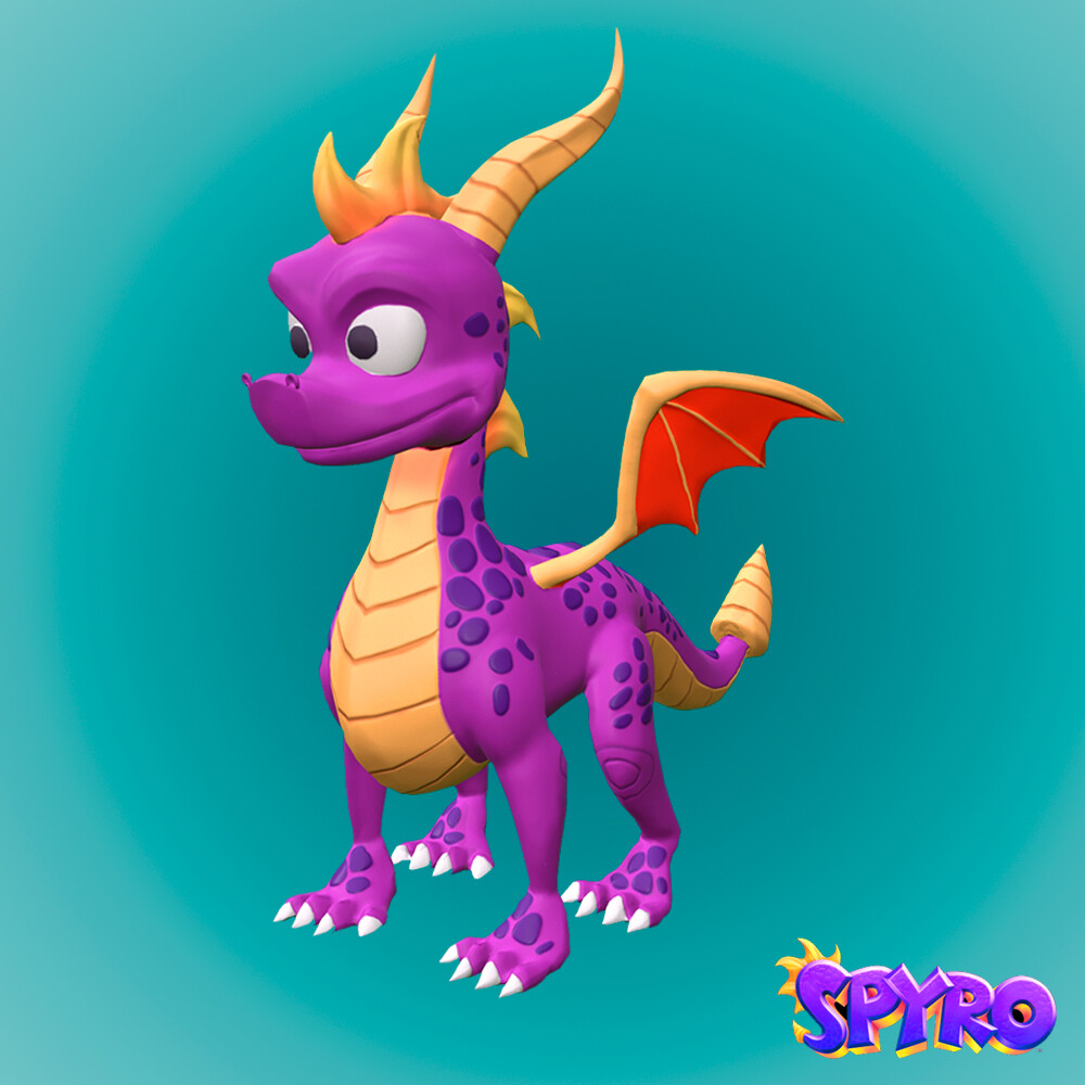 ArtStation - Spyro the dragon