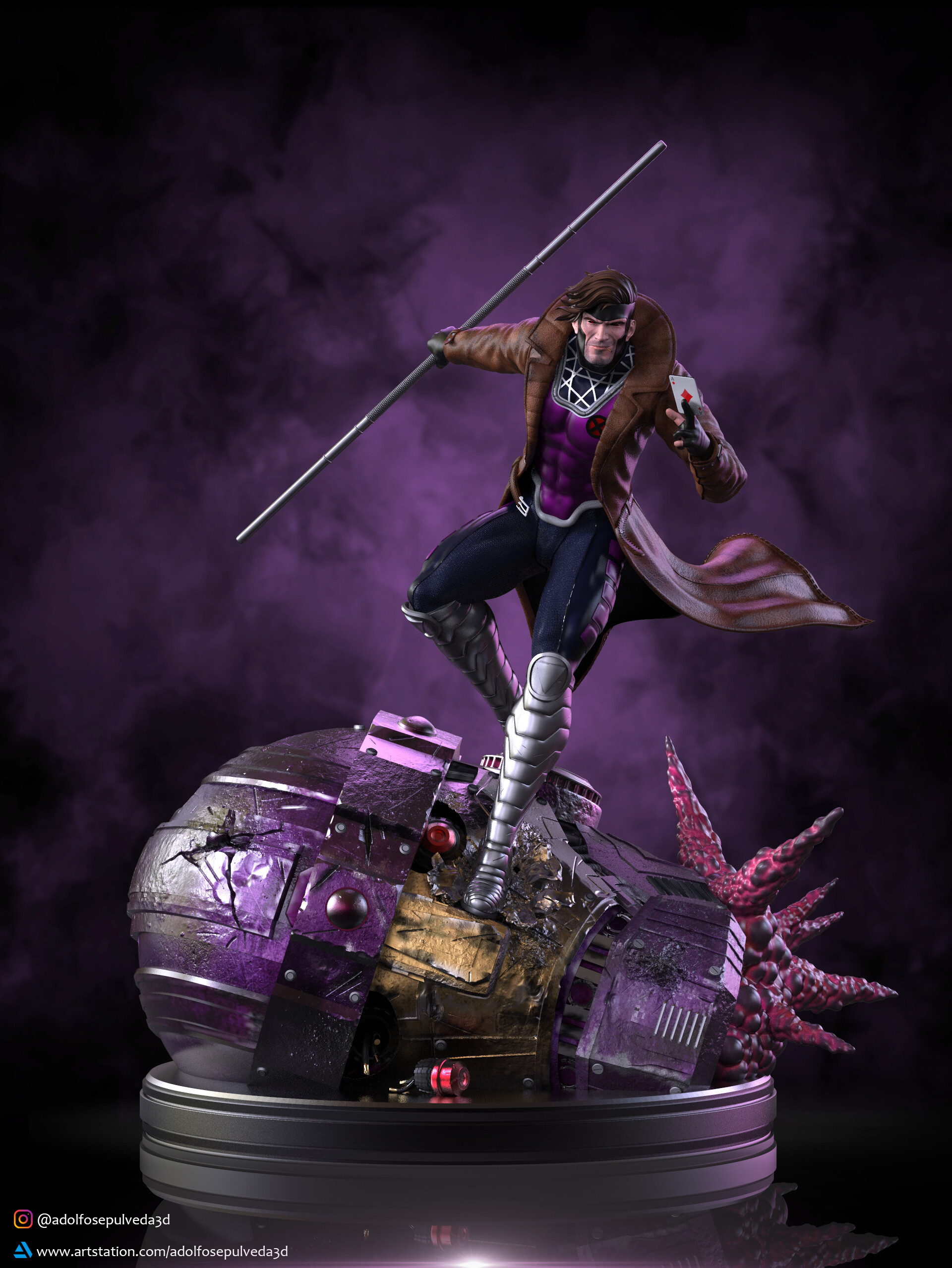 ArtStation - Gambit X-Men