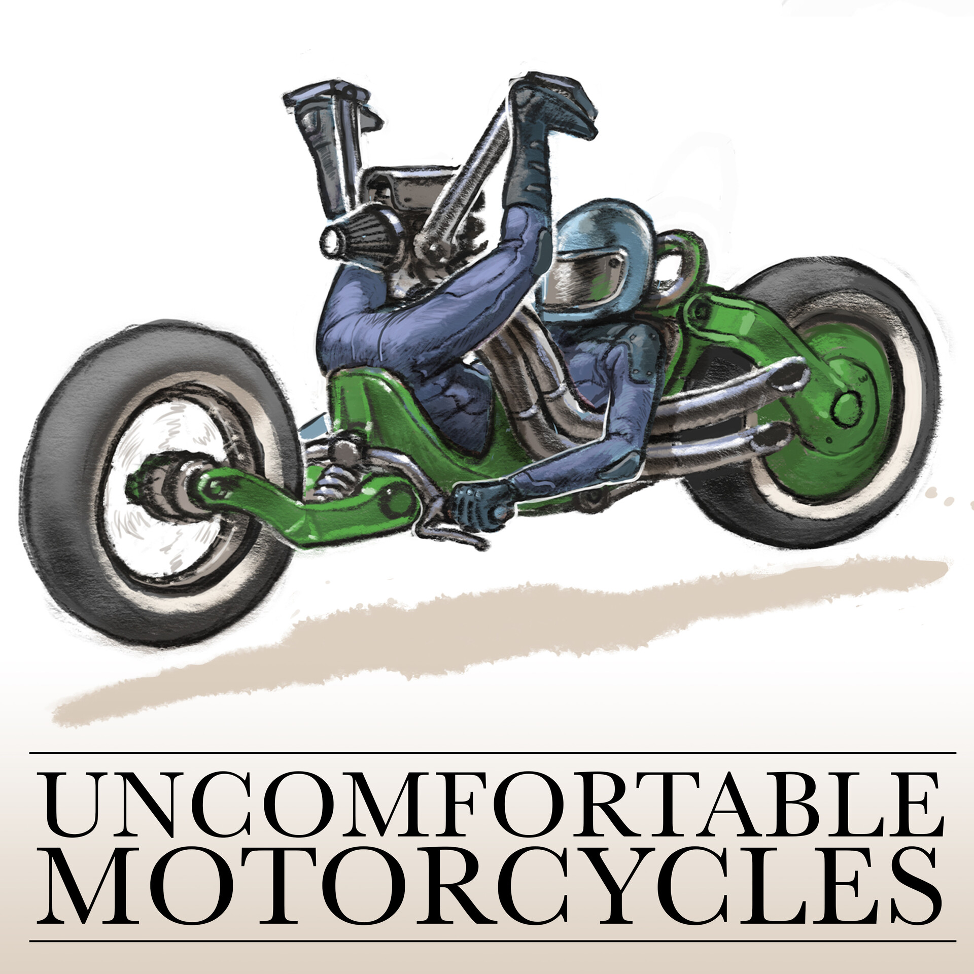ArtStation - Uncomfortable Motorcycles