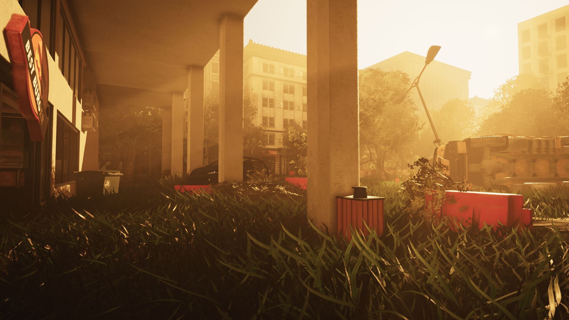 ArtStation - Overgrown Downtown Daytime