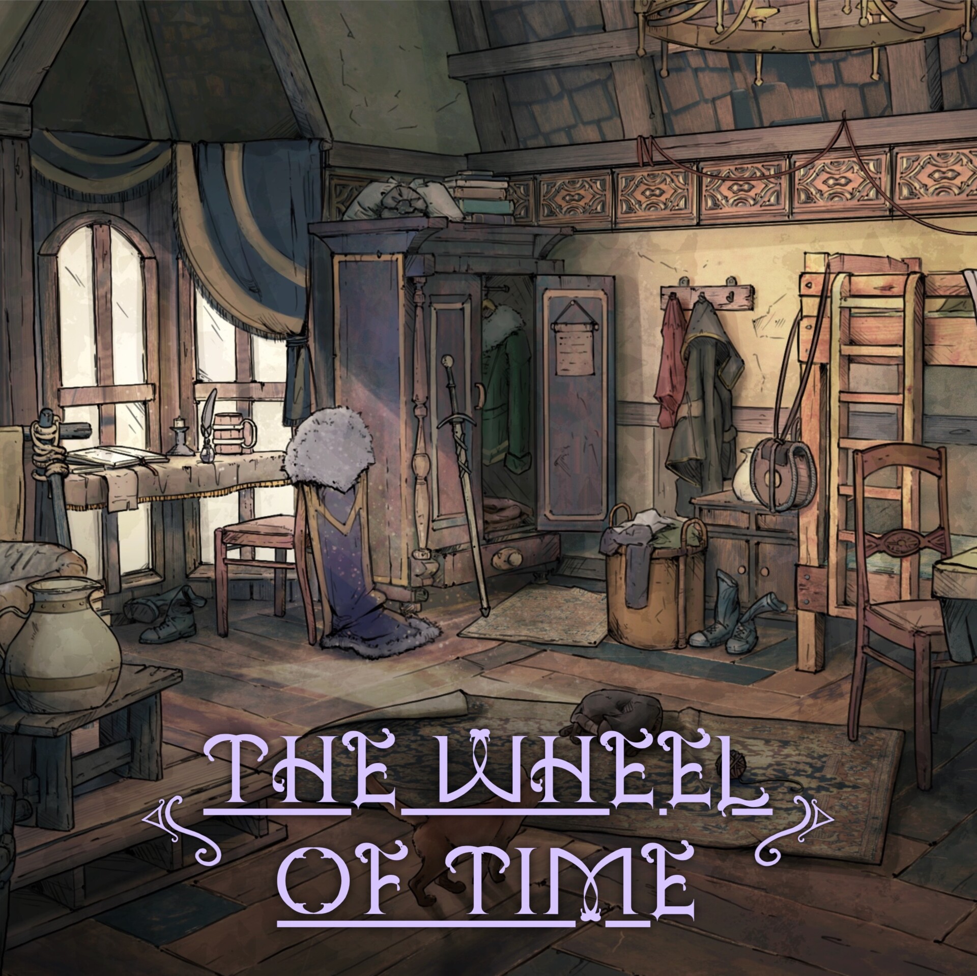 ArtStation - The Attic (in- scene view)