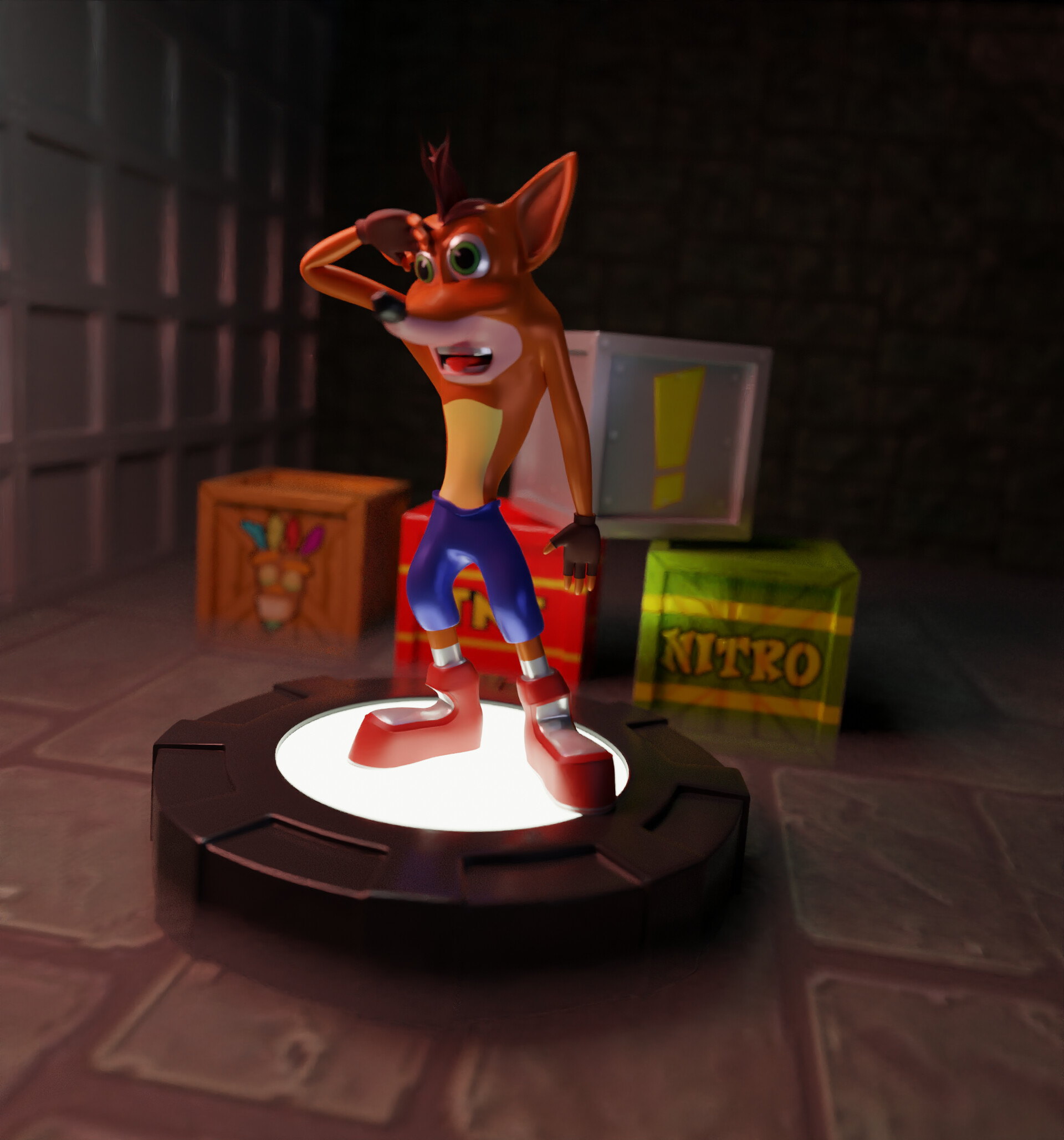 ArtStation - Crash Bandicoot