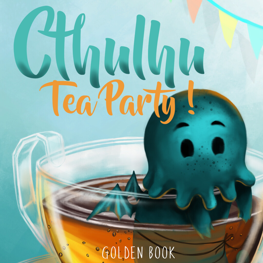 ArtStation - Cthulhu tea party
