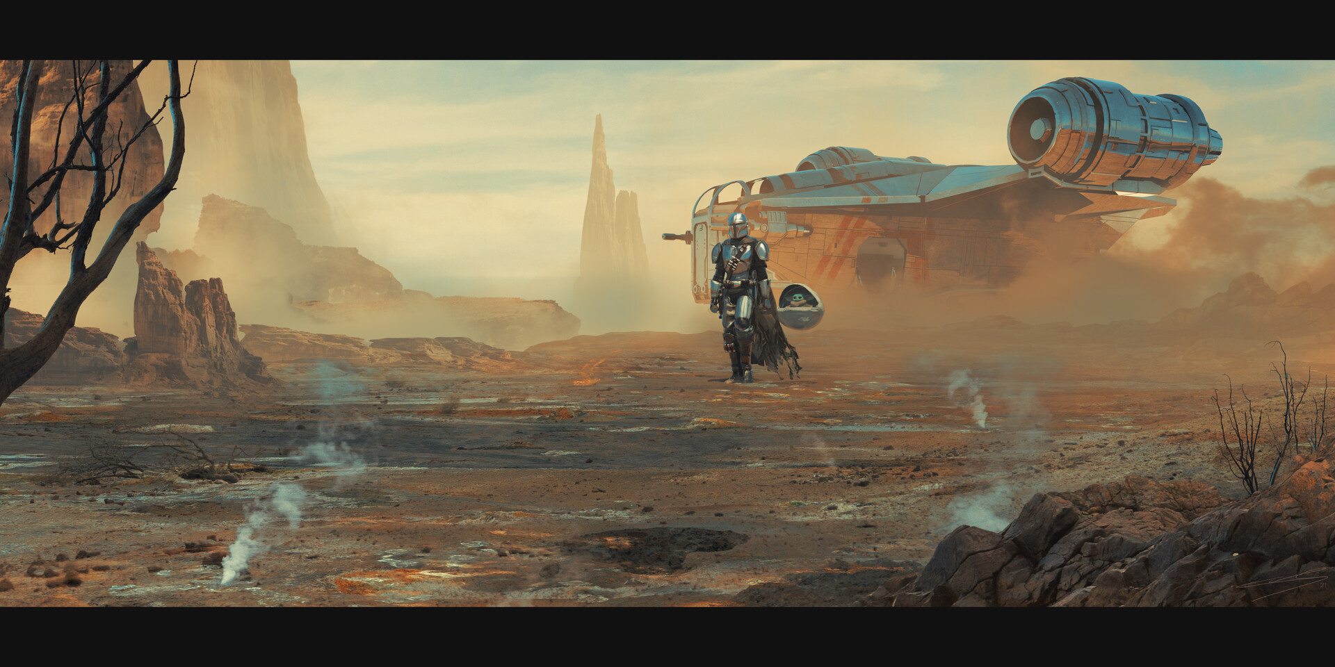 ArtStation - Project : The Mandalorian Journey