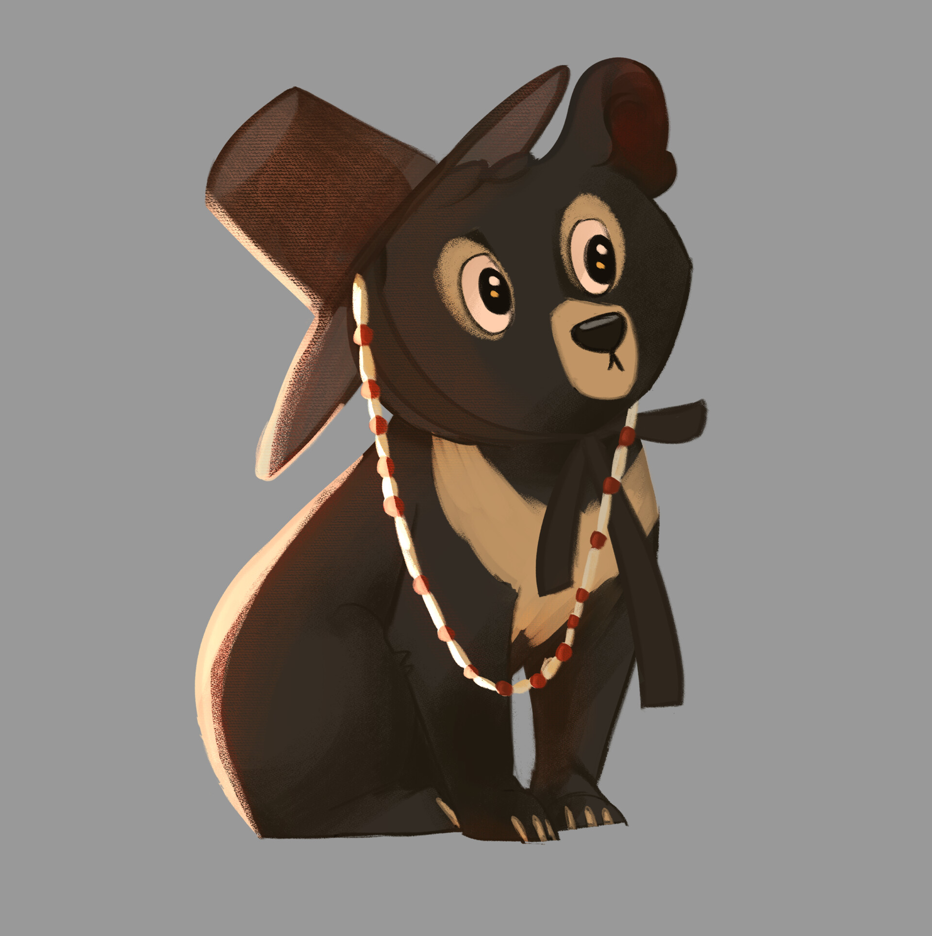 ArtStation - Sun bear