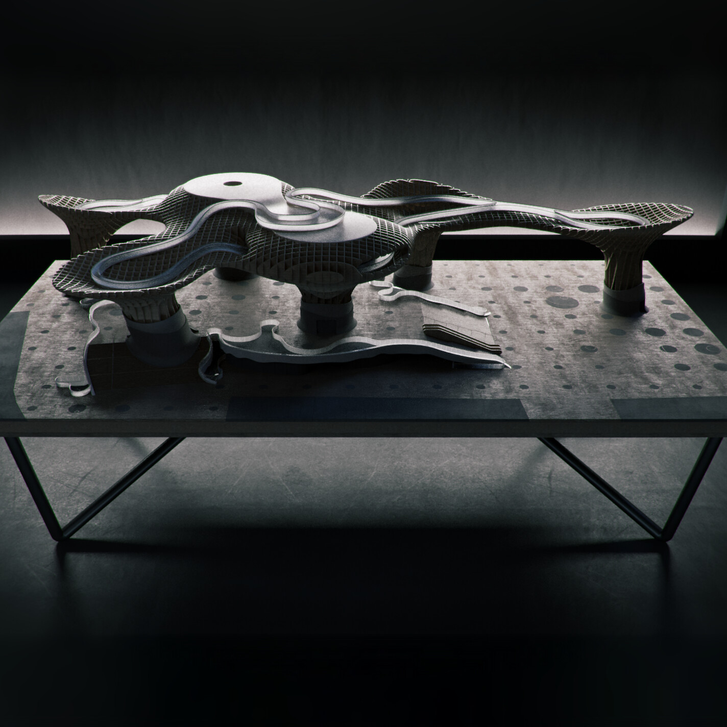 ArtStation - Setas de Sevilla Architectural Model