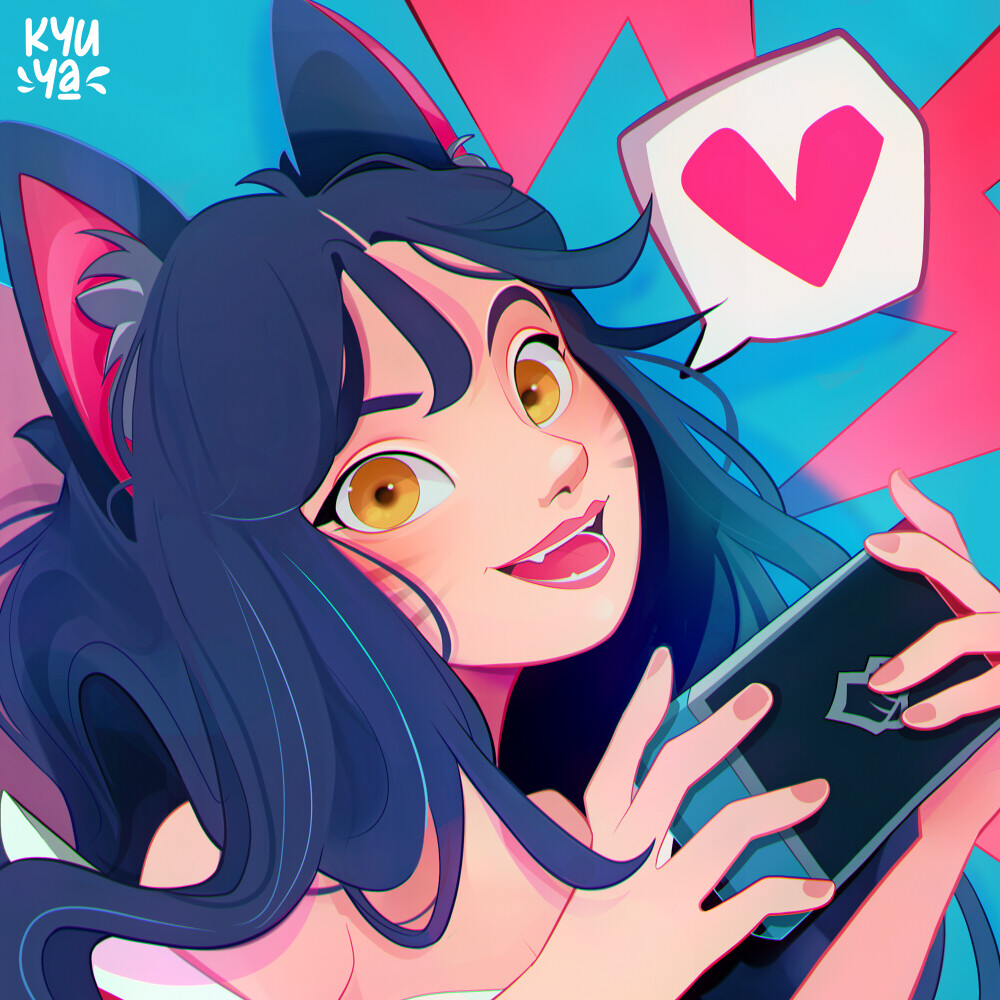 ArtStation - Fanart Ahri - League of Legends