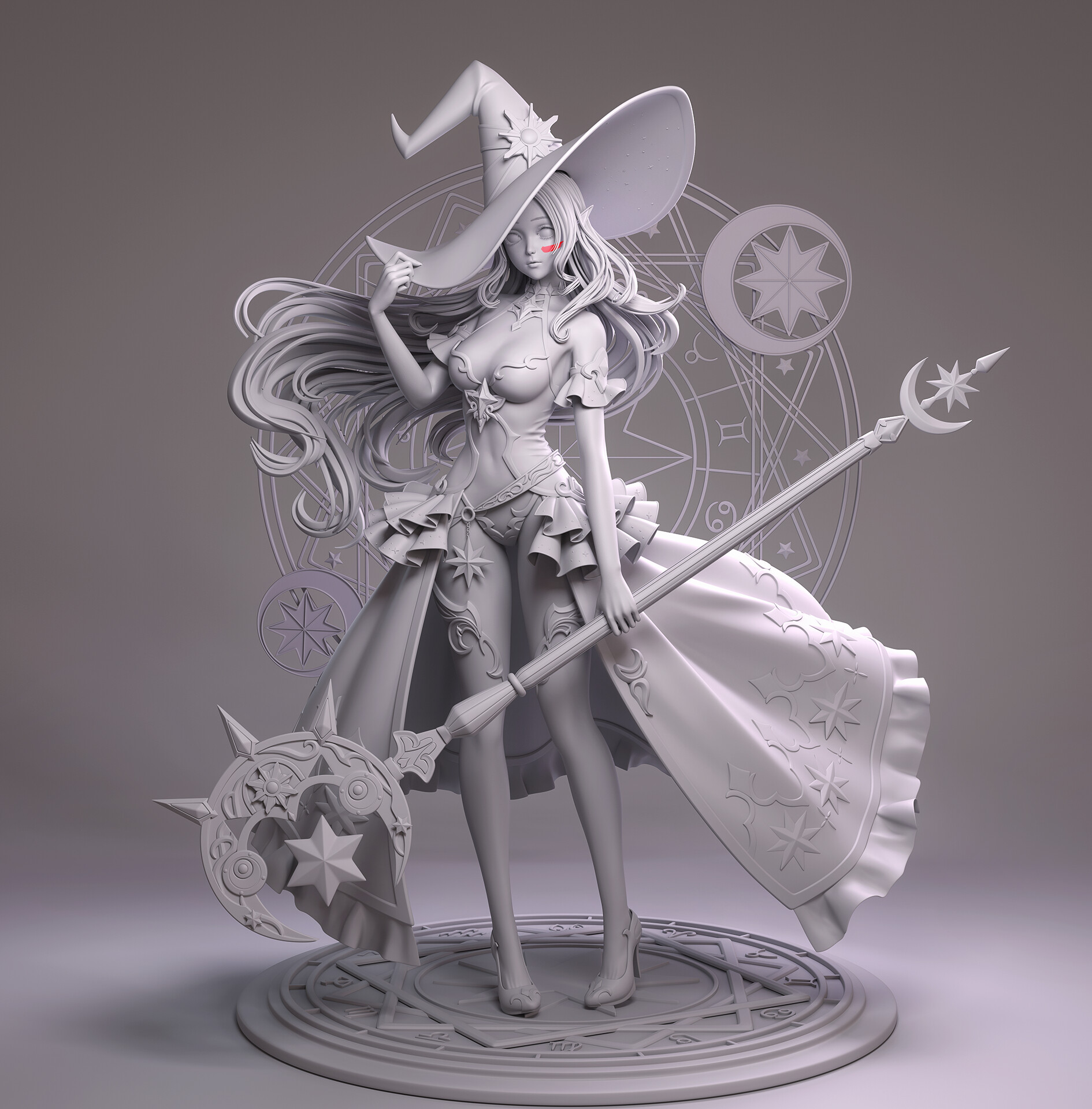 ArtStation - ABOUTCG美型2期陈同学作品