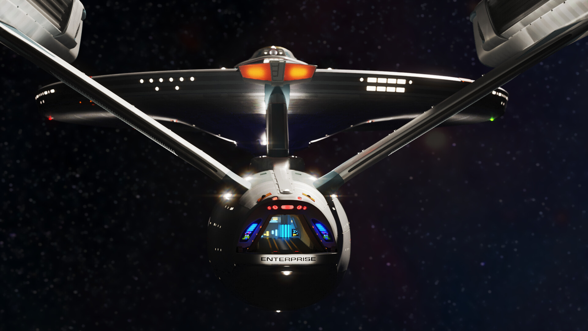 ArtStation - Star Trek Enterprise Refit.