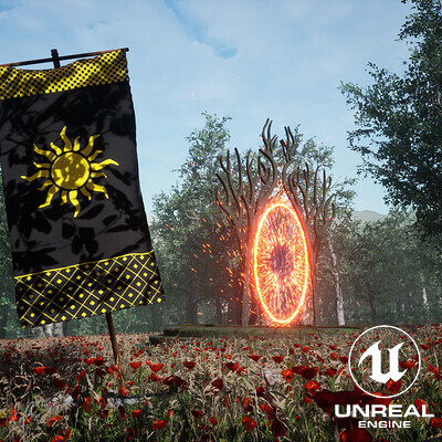 ArtStation - Witcher 3 Portal Fan Art