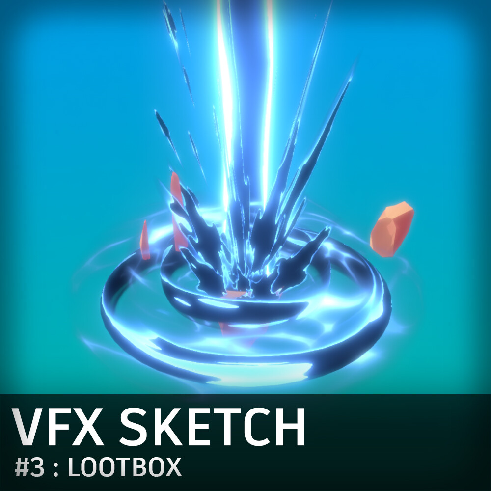 ArtStation - VFX Sketch - Loot Box