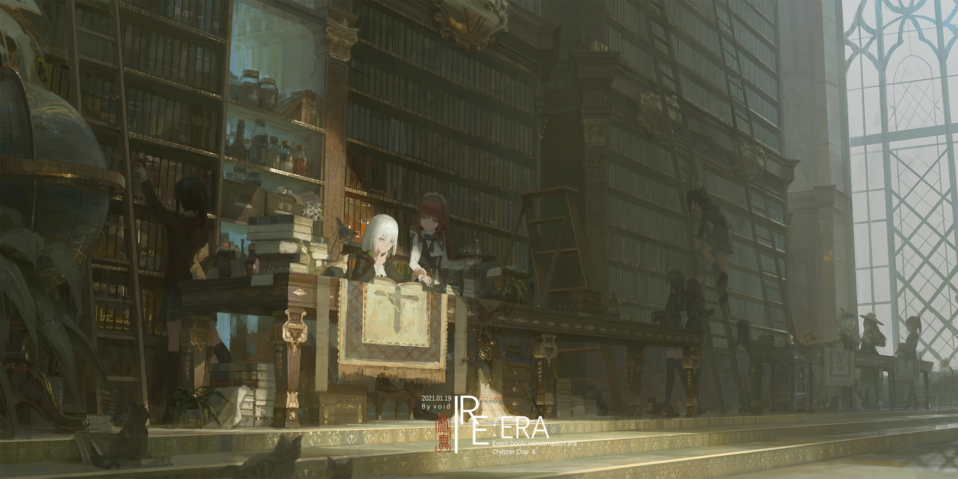 ArtStation - Event book: reincarnation era（Chapter One）Ⅱ