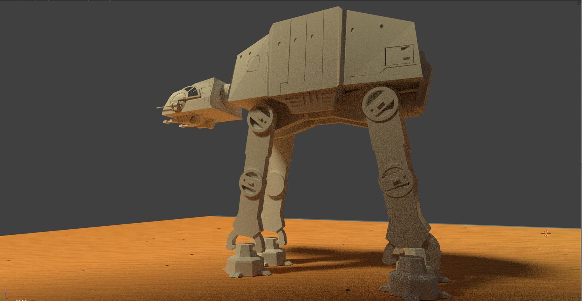 ArtStation - AT-AT Walker