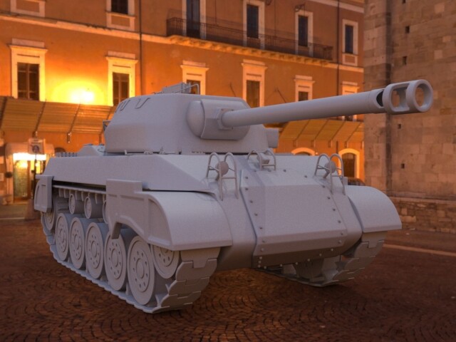 ArtStation - M18 Hellcat Tank