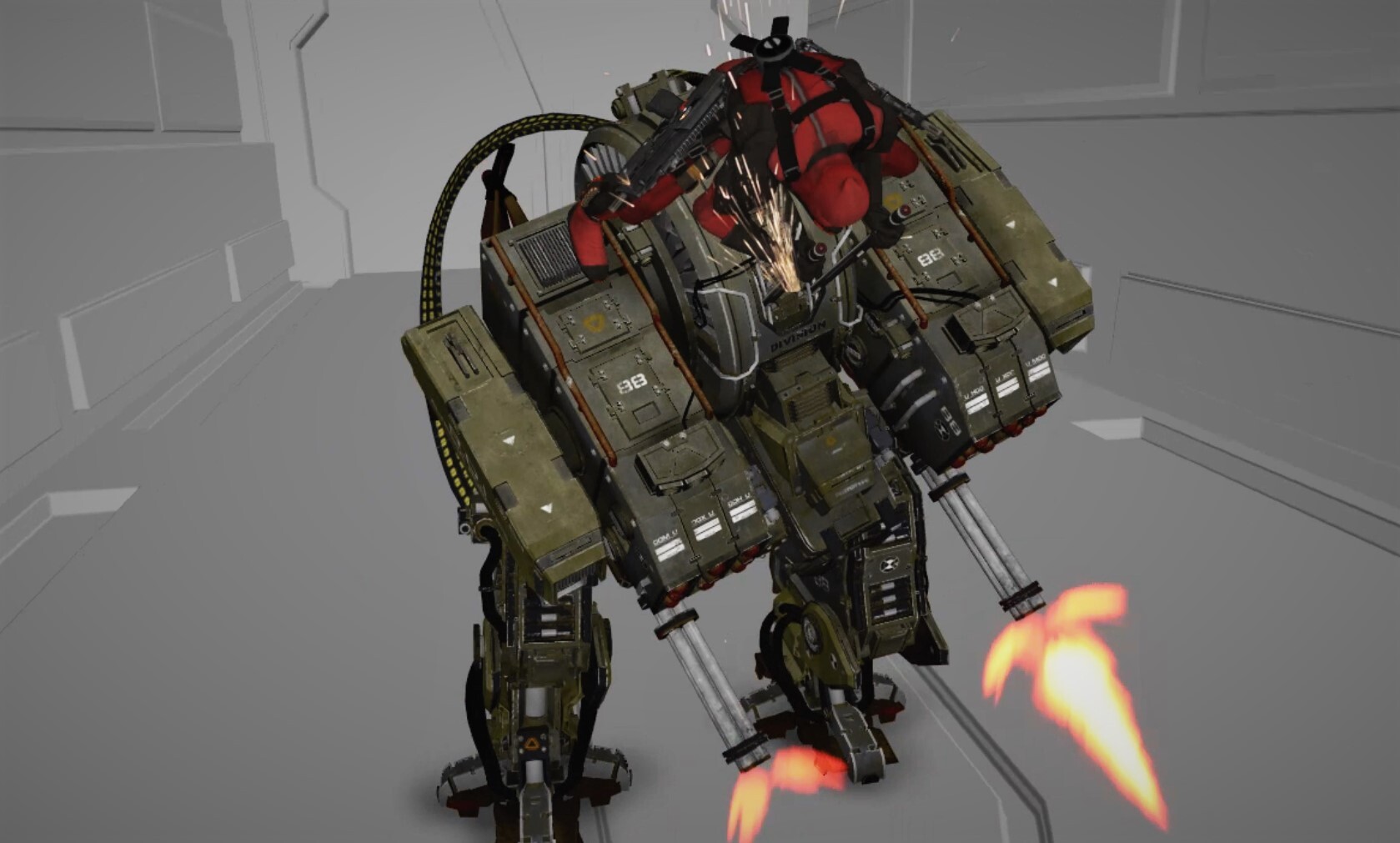 ArtStation - Mech Fight