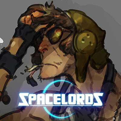 ArtStation - Spacelords Playable Characters Sketches.
