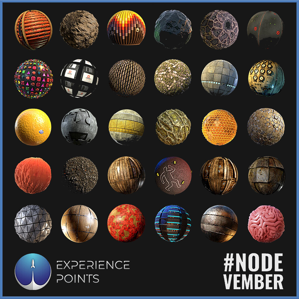 ArtStation - Nodevember - Experience Points Article