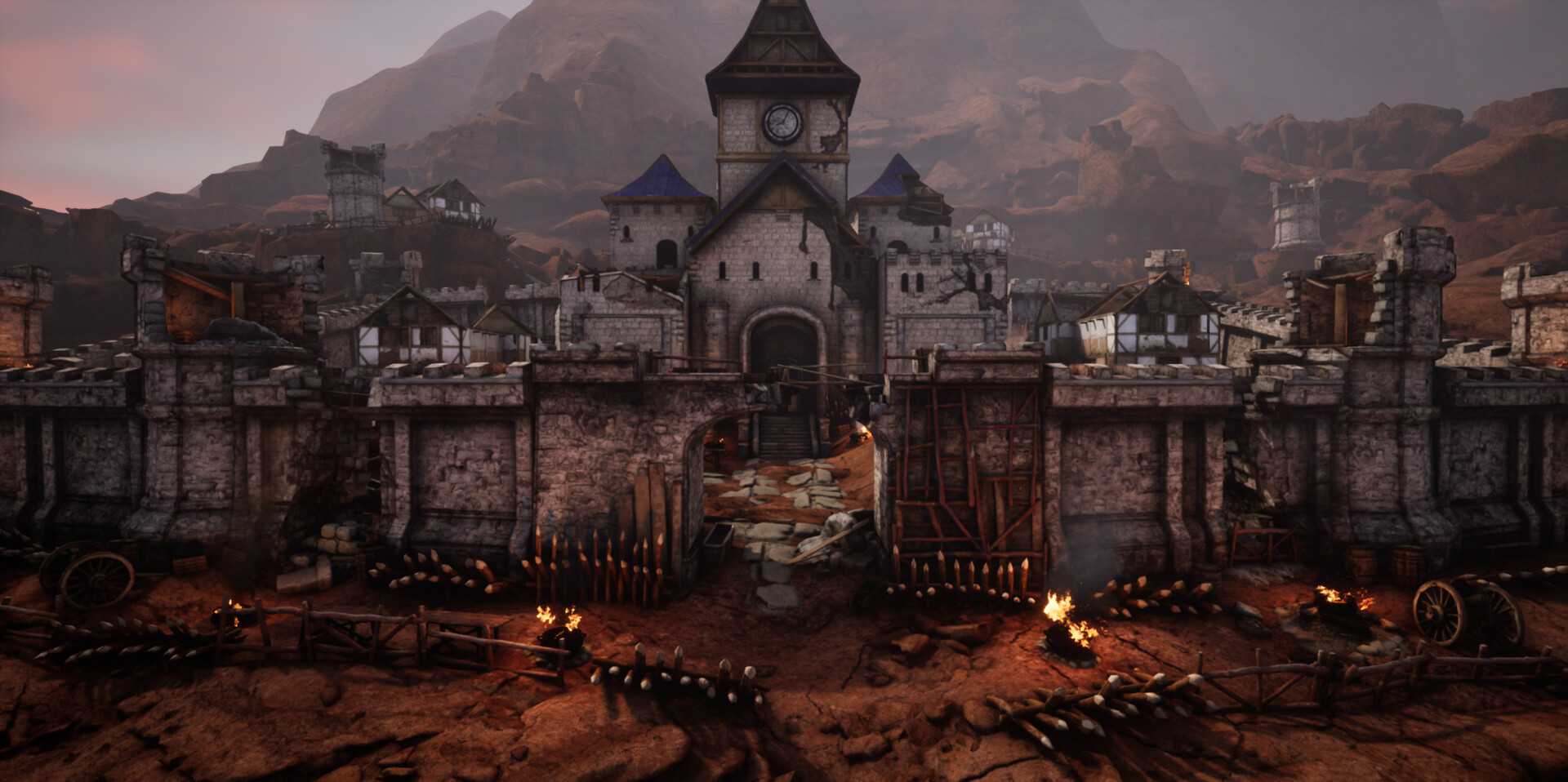 ArtStation - Tiragarde Keep