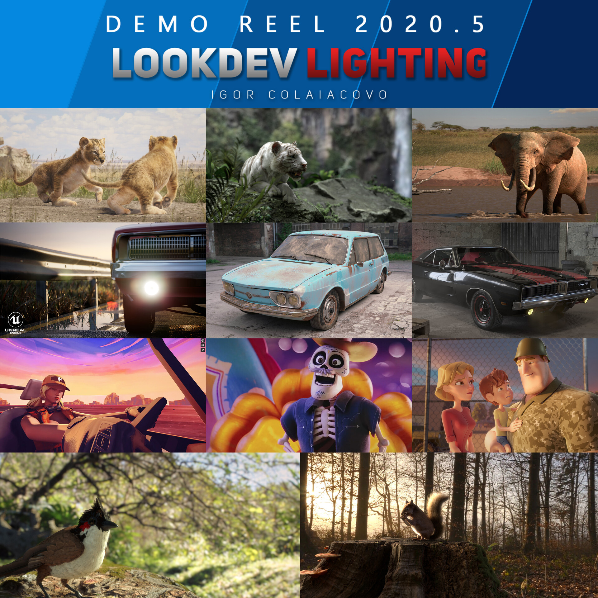 ArtStation - LOOKDEV / LIGHTING - REEL 2020.5