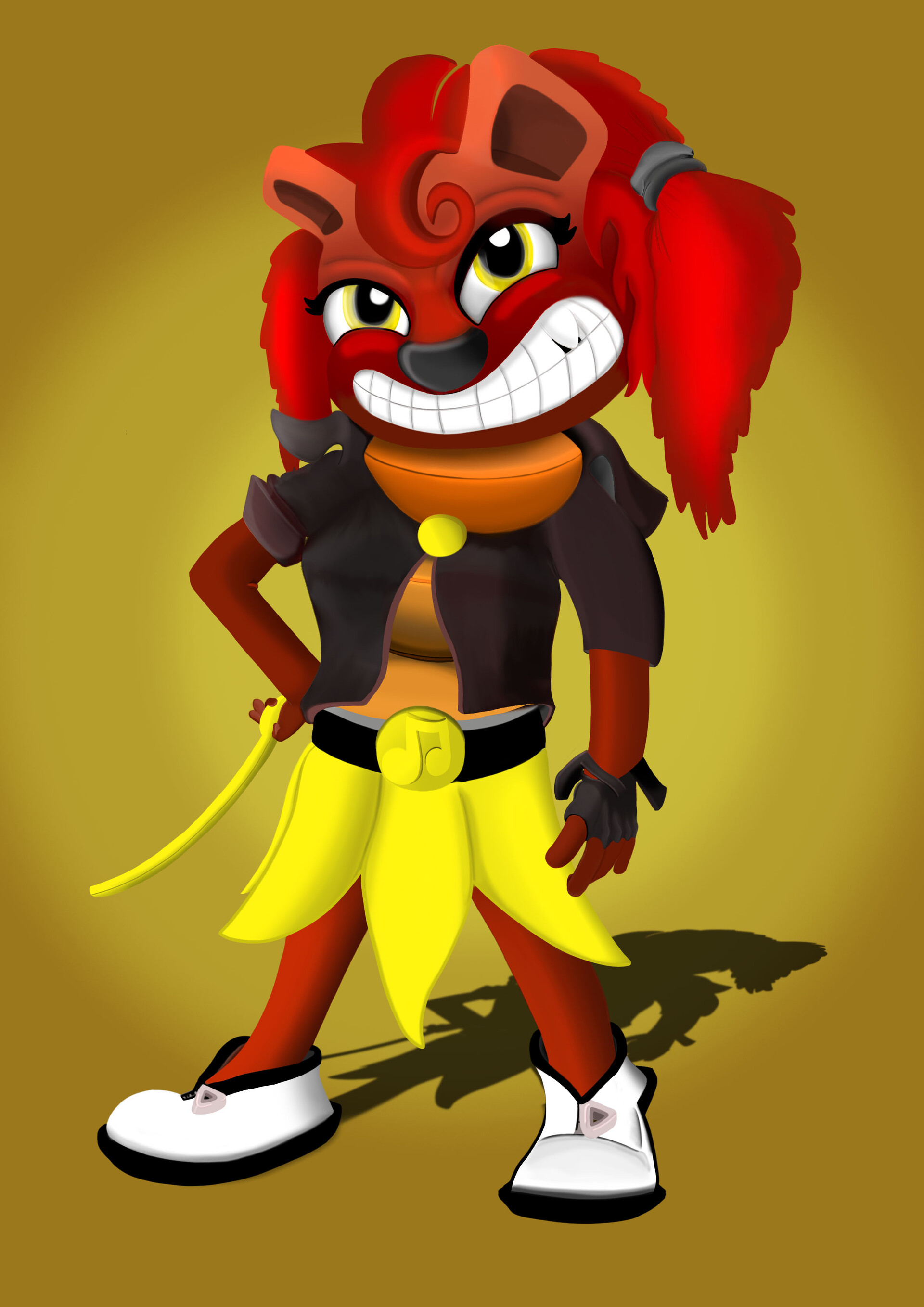 ArtStation - Original Character Design (Process) - Poppi the Weasel