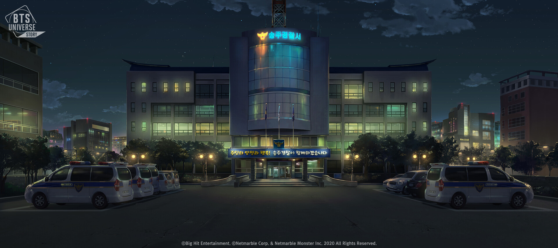 ArtStation - BTS Universe Story - President's office / Police office ...