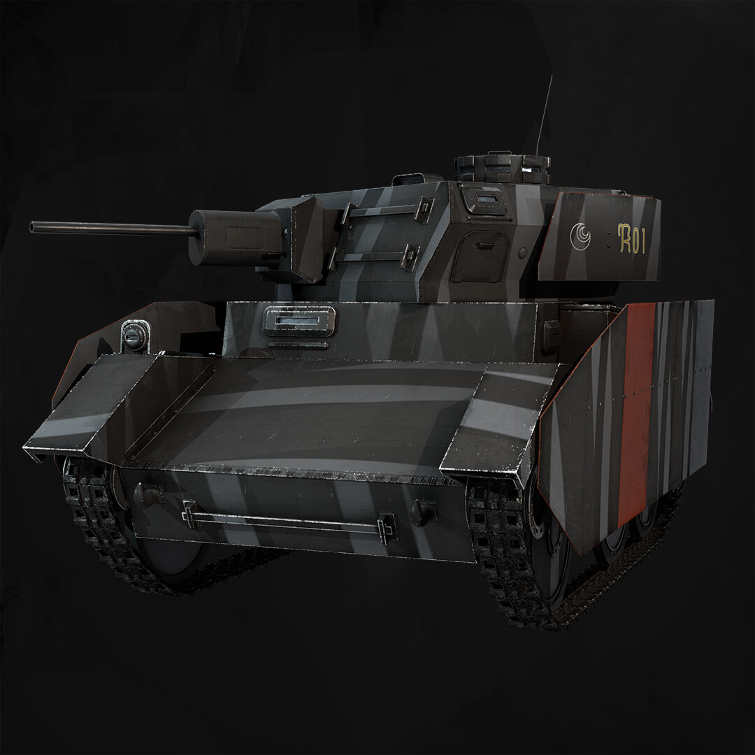 ArtStation - Totik Light Tank Od.A.