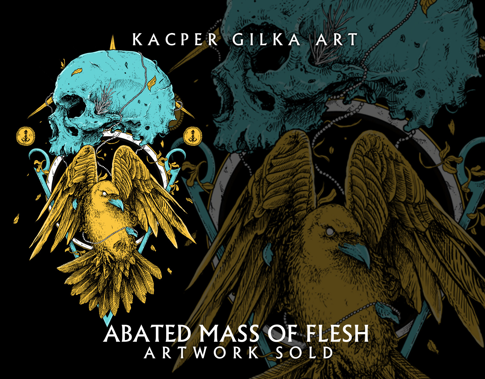 ArtStation - Artwork Sold To Abated Mass Of Flesh Band