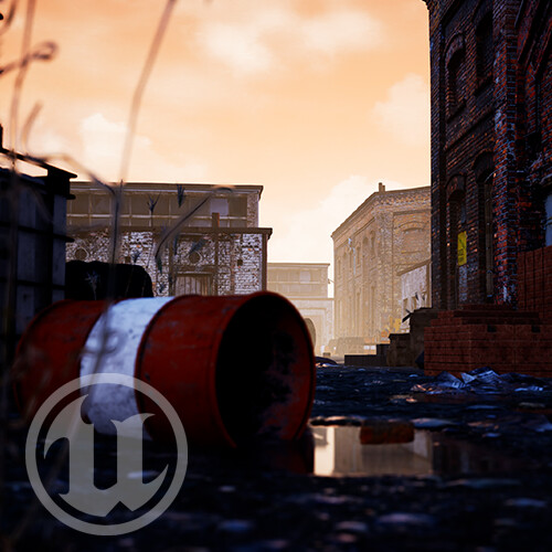 ArtStation - Old Factory - UE4