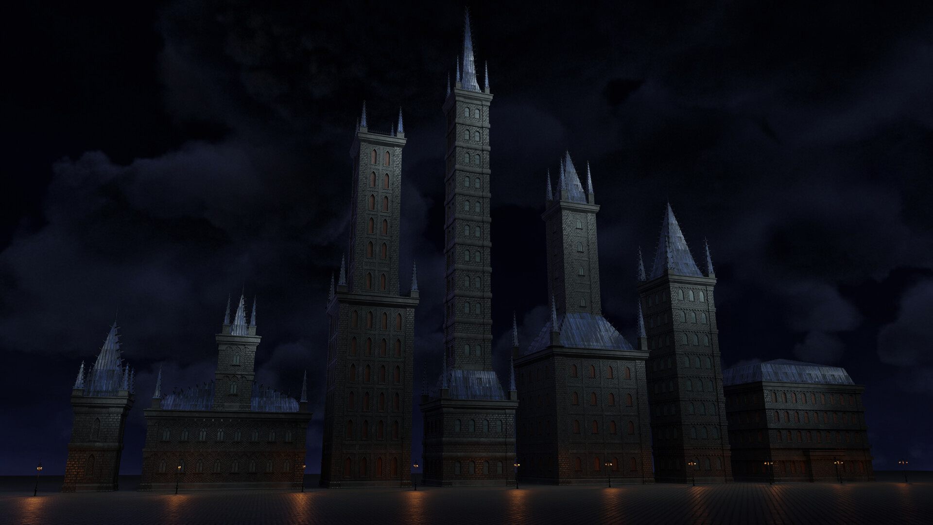 ArtStation - Gothic Building Generator