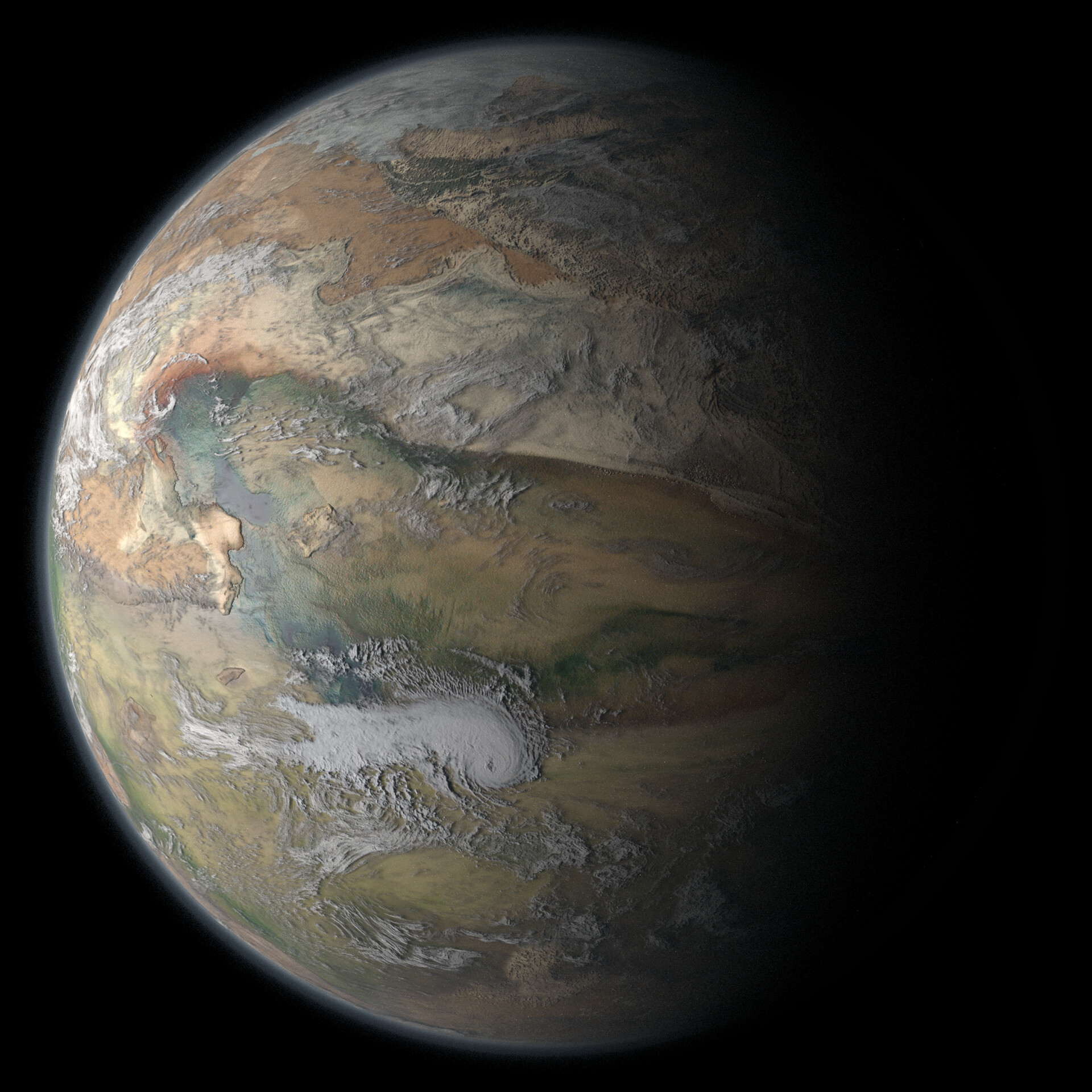 ArtStation - Desert Planet 07