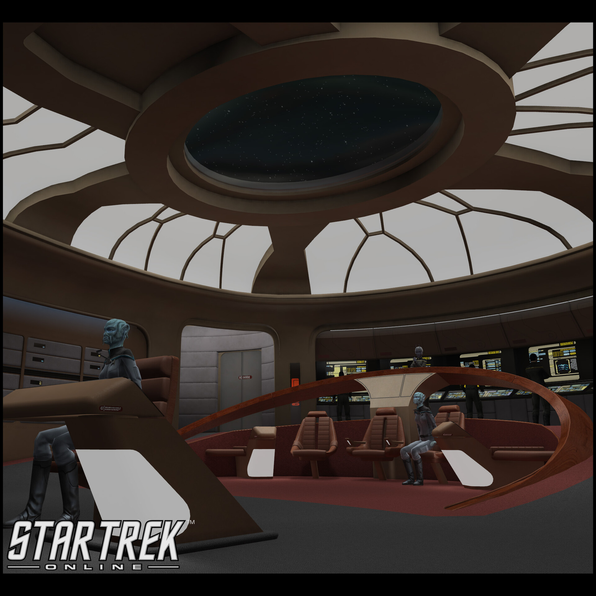 ArtStation - Galaxy Class Bridge