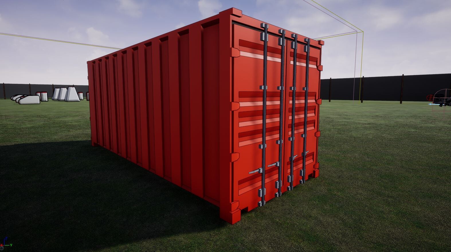ArtStation - Shipping Container Model