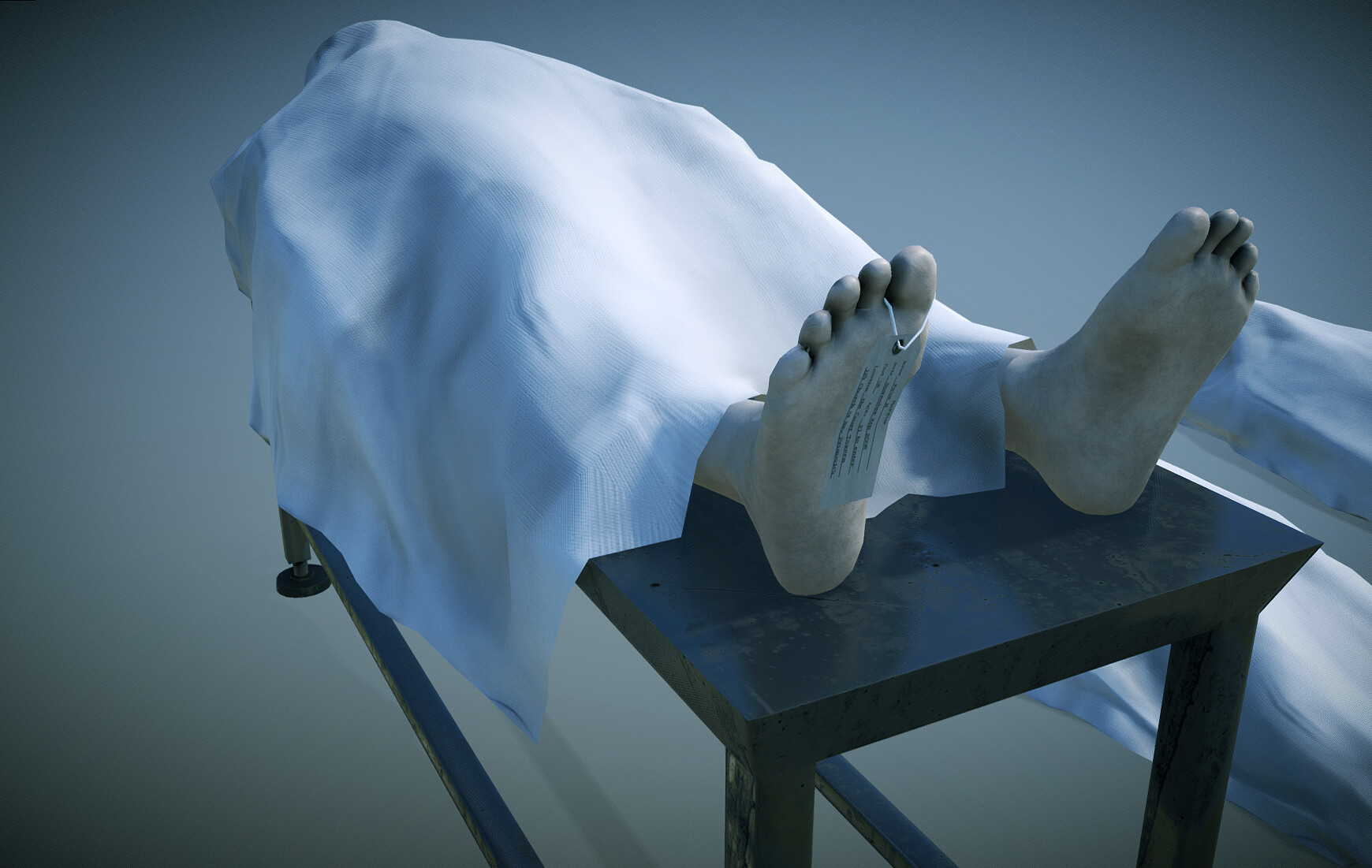 ArtStation - Lowpoly Human Corpse Assets