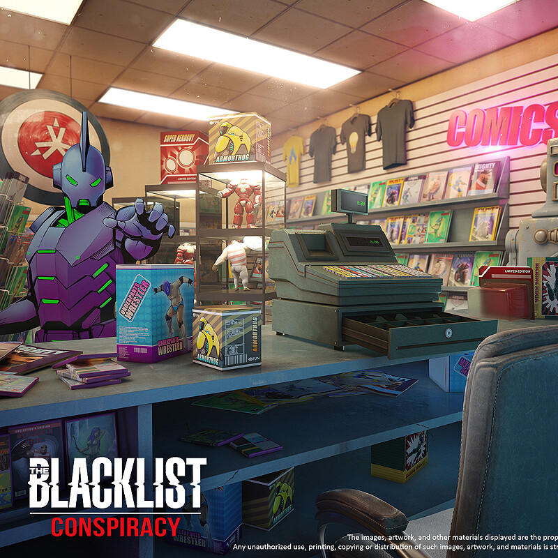 ArtStation - Comic store