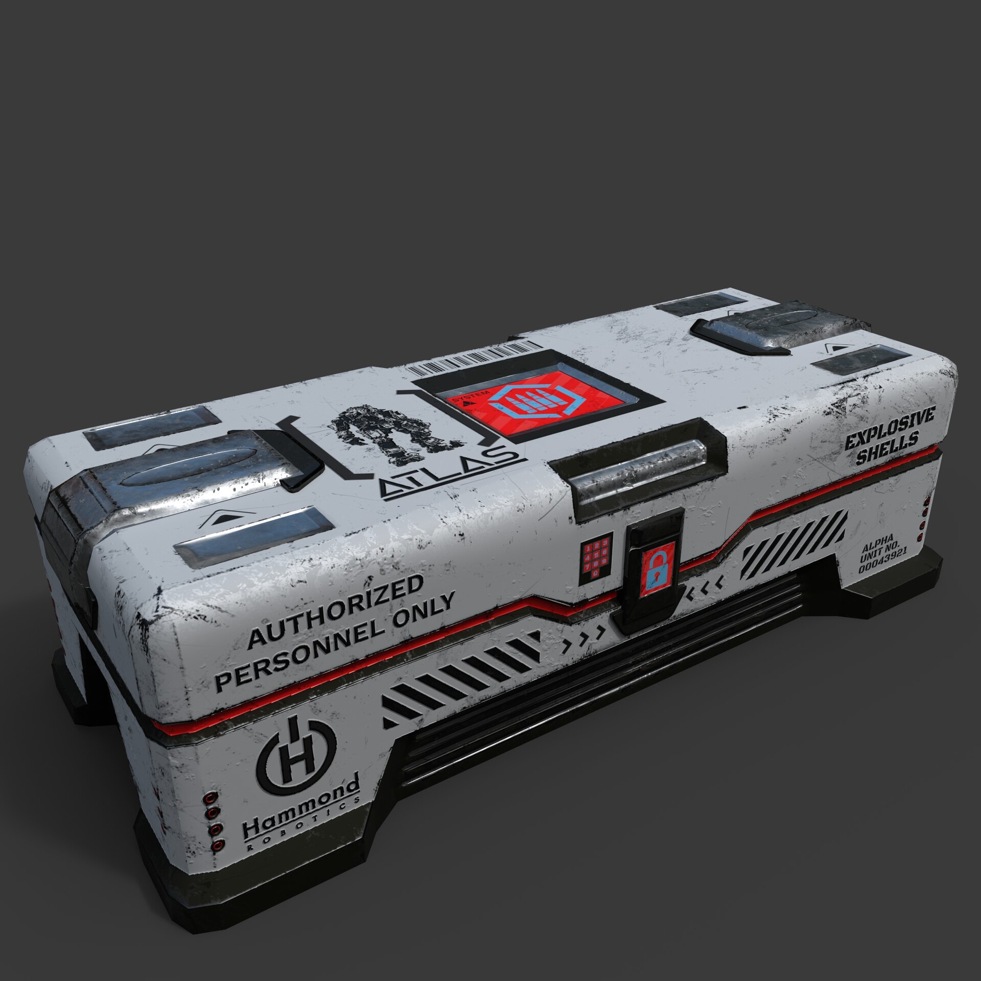 ArtStation - Crate Texture Work