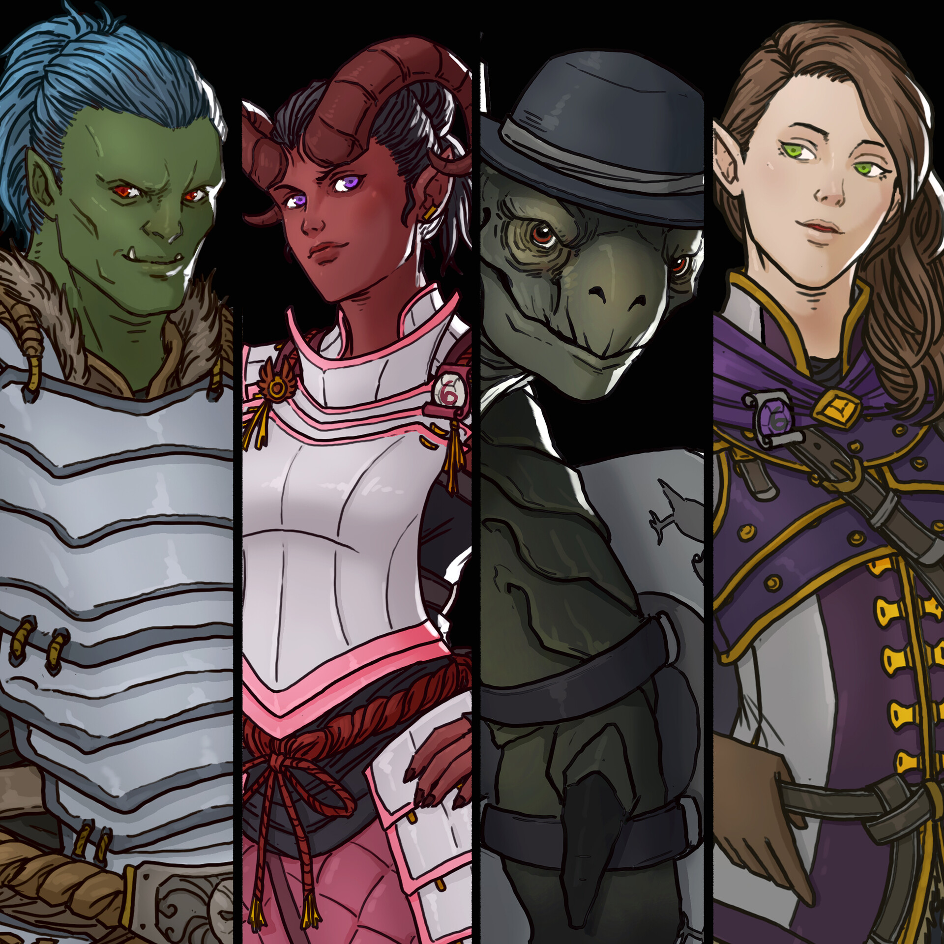 ArtStation - RPG Character Set 28