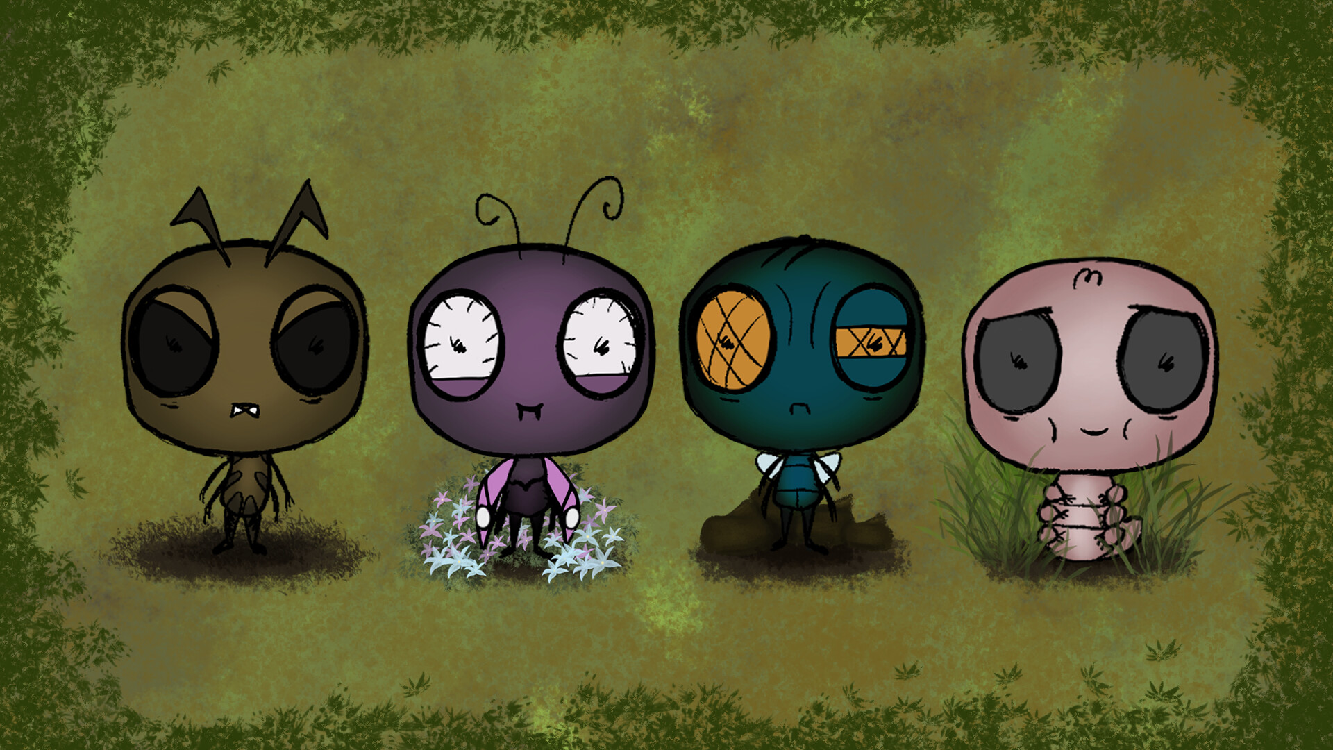 ArtStation - Bug friends 2